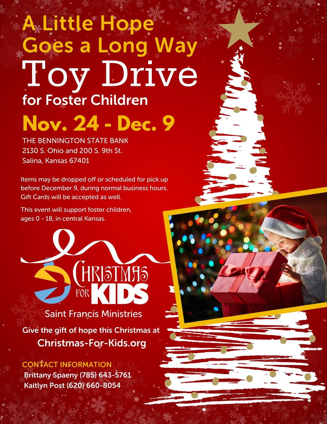 Toy Drive For Foster Kids