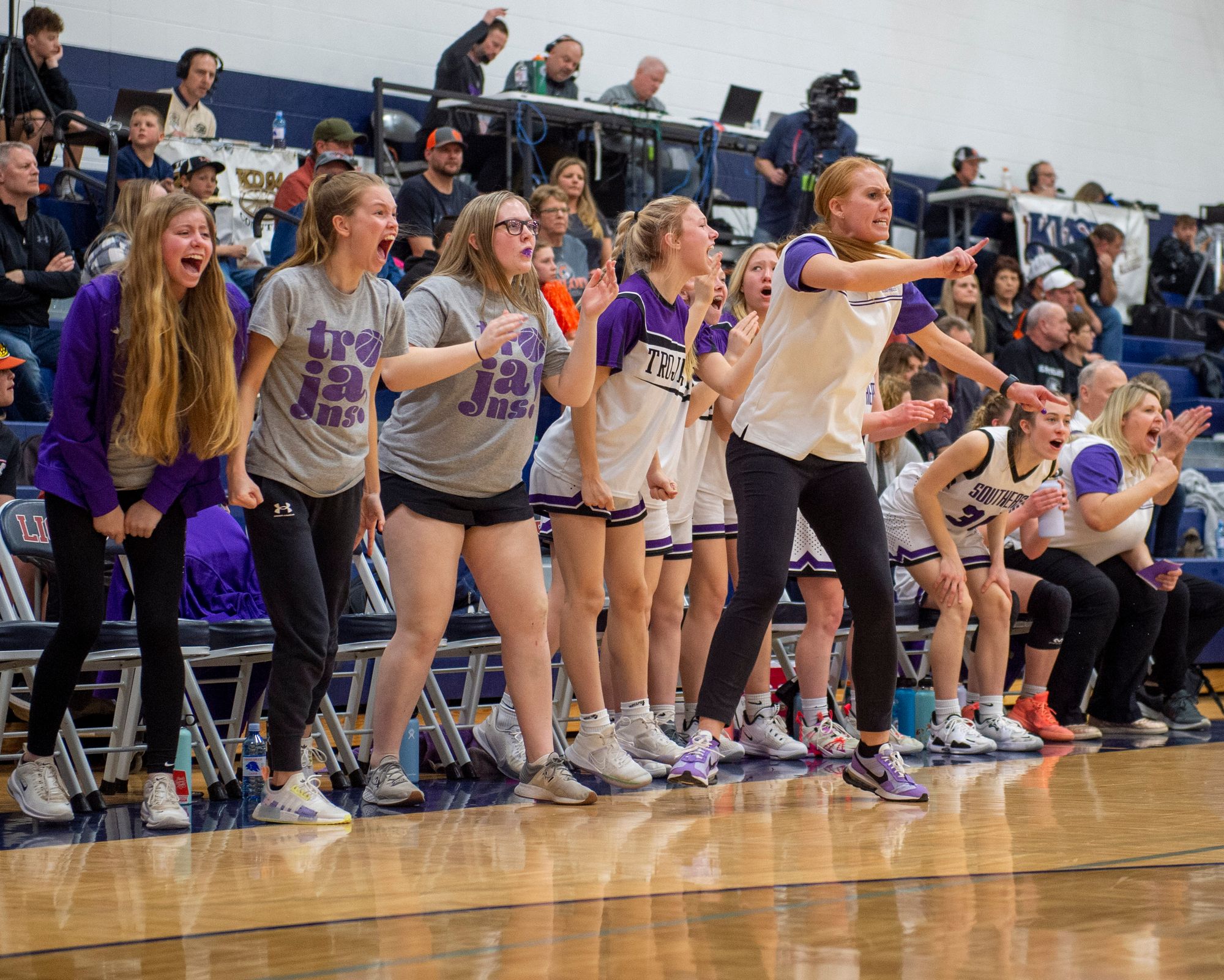 Southeast Girls win Trojan War, 40-27 (Photo Gallery)