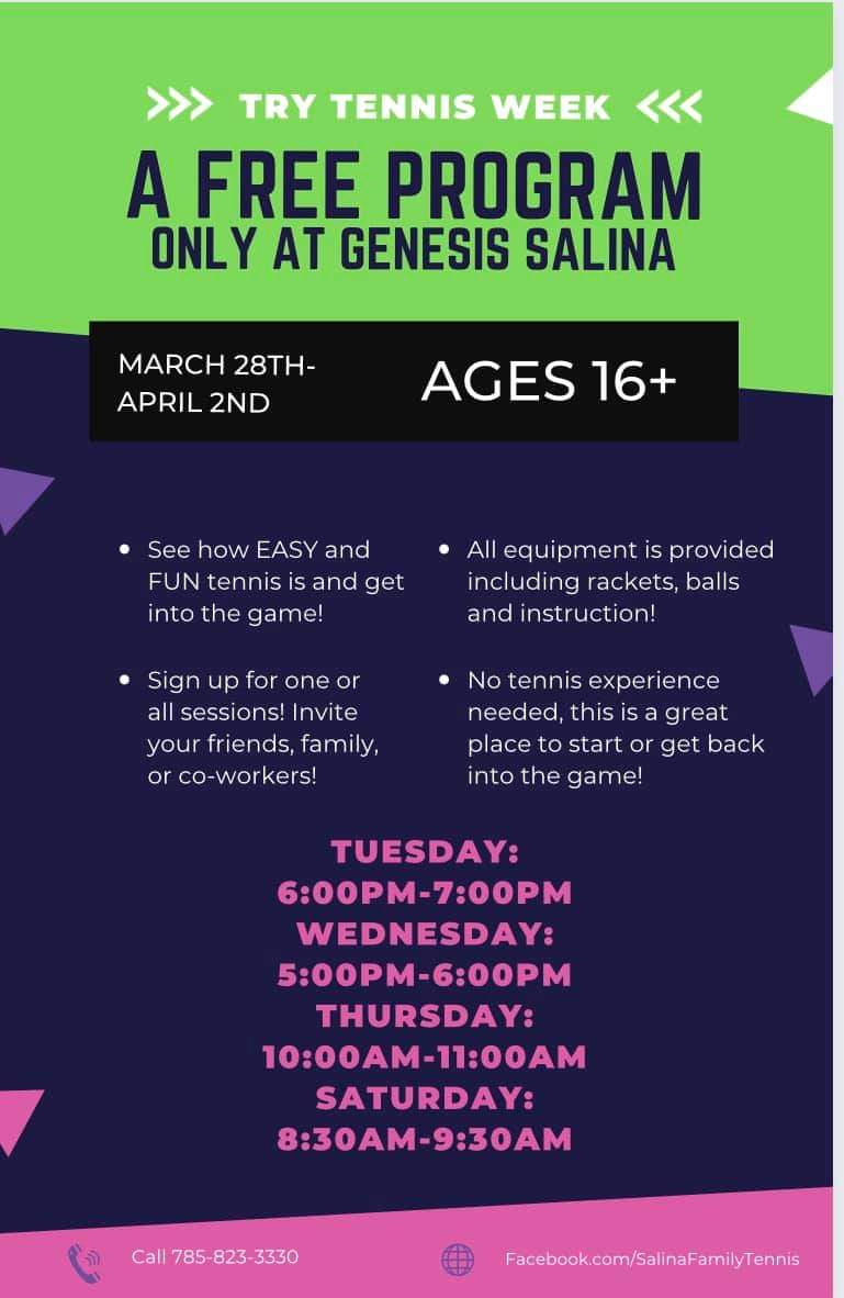 Free Tennis Classes for Adults