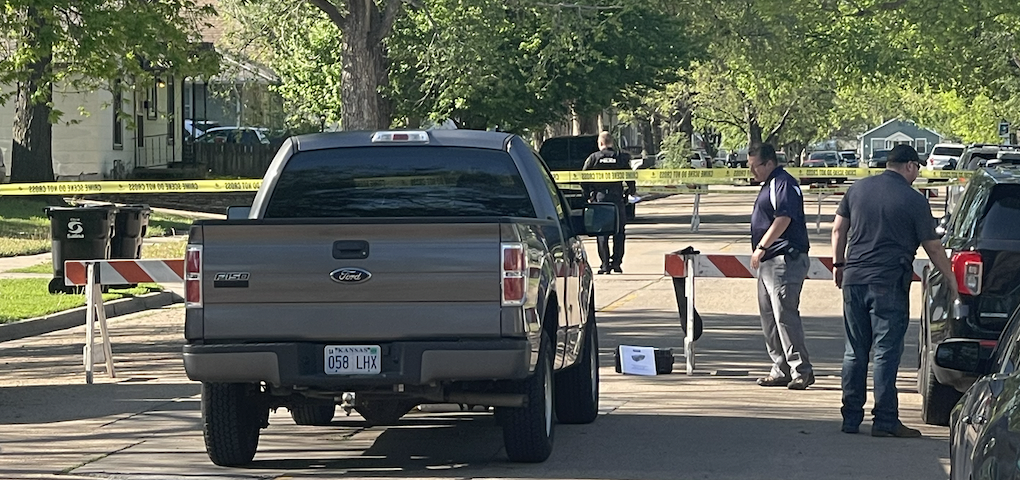 Photo Gallery: Police Tape Off S. College; Reports Of Shots Fired