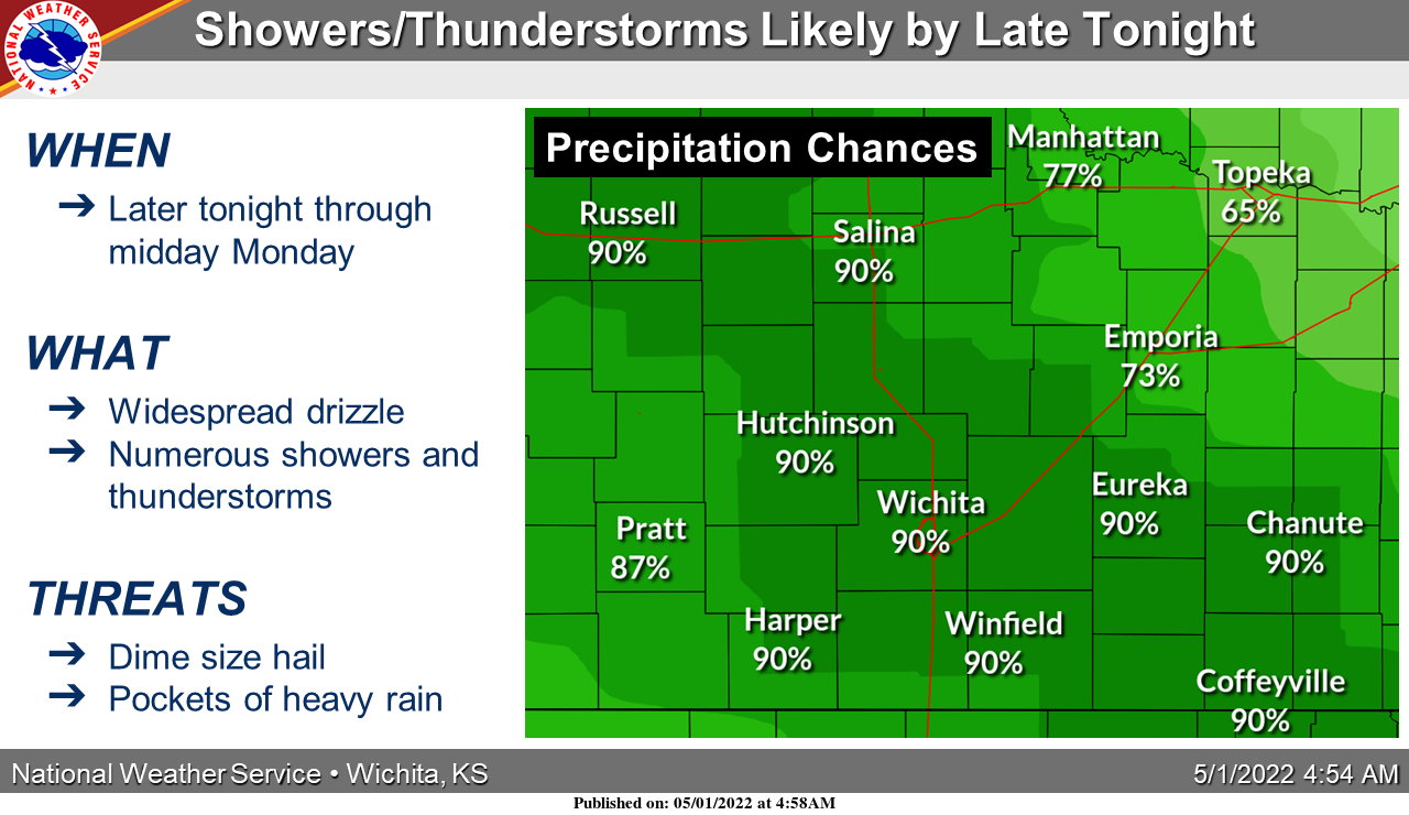 Beautiful Weather Today, Storms Likely Late Tonight