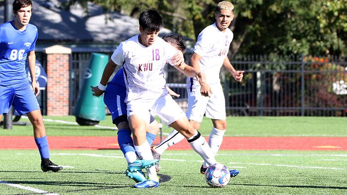 Late Tally Pushes KWU Men's Soccer Past Doane in High Scoring Season ...