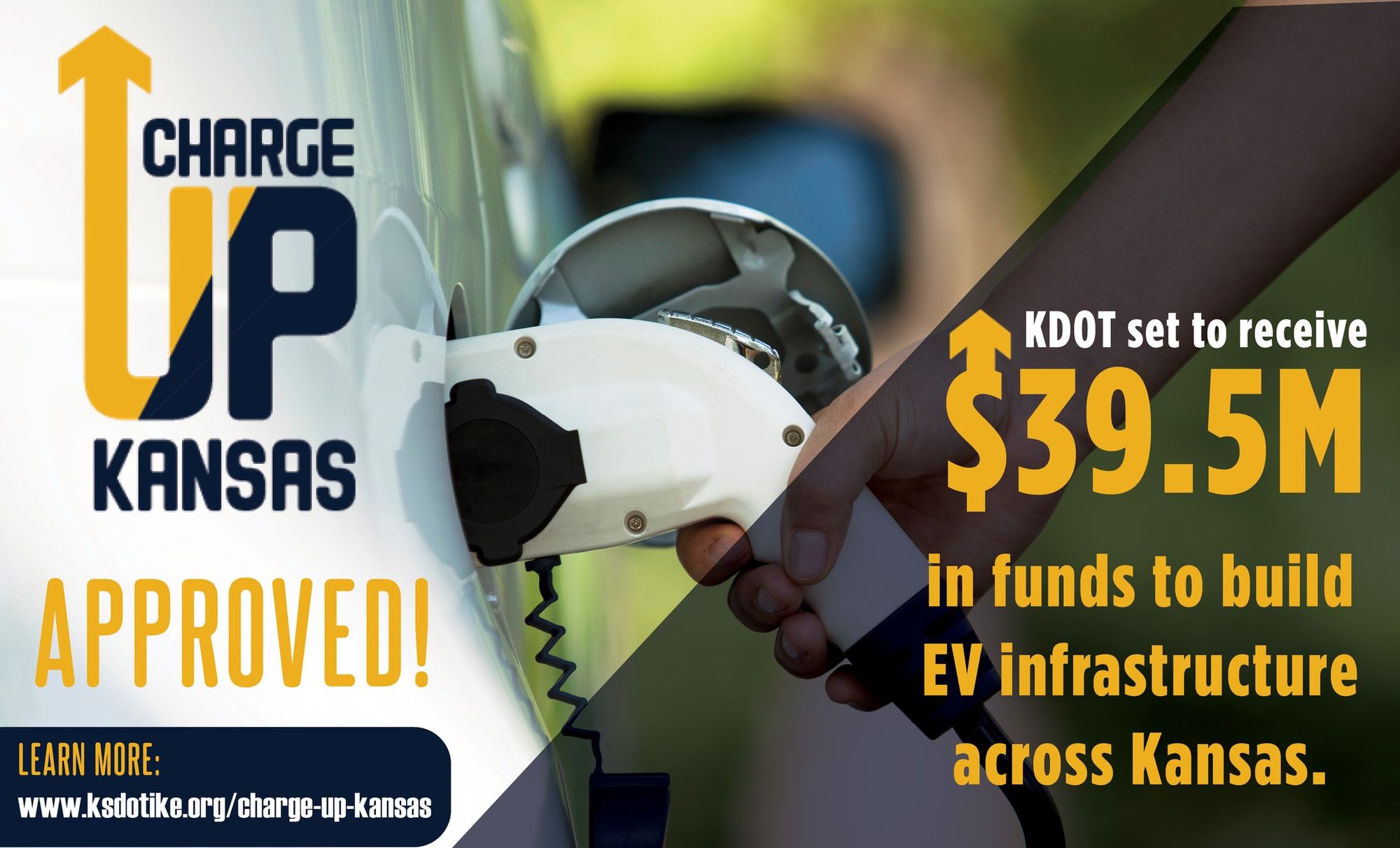 KDOT Set to Receive $39.5M for Next Five Years to Build EV Charging ...