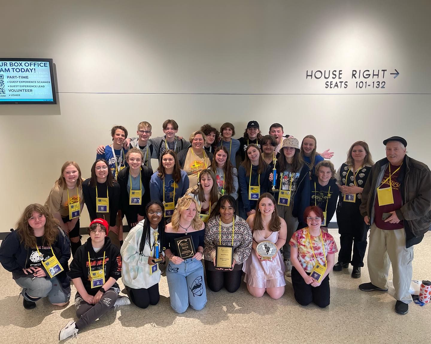 Central High Thespians Attend Kansas Thespian Festival