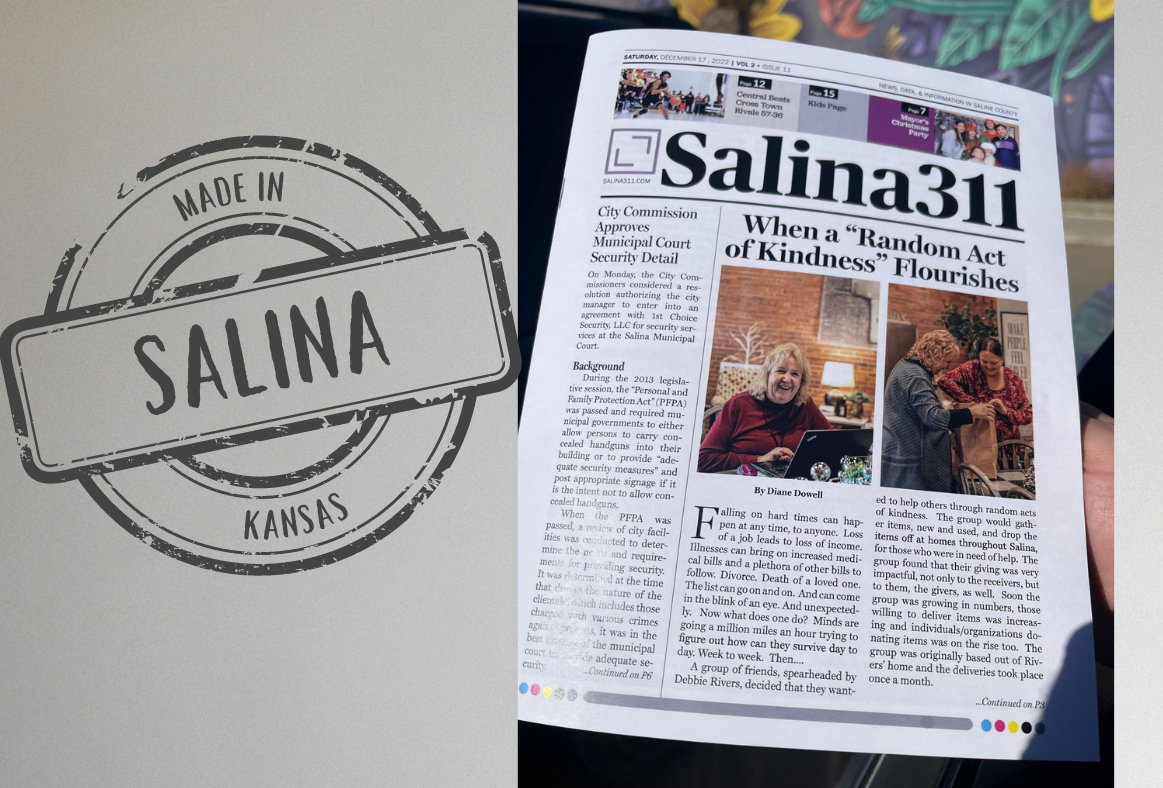 Salina311 Replaces The Salina Journal As Official Saline County Newspaper
