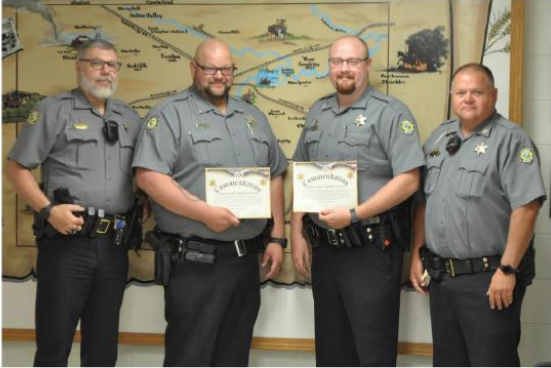 Saline Co. Sheriff Deputies Recognized with Commendations