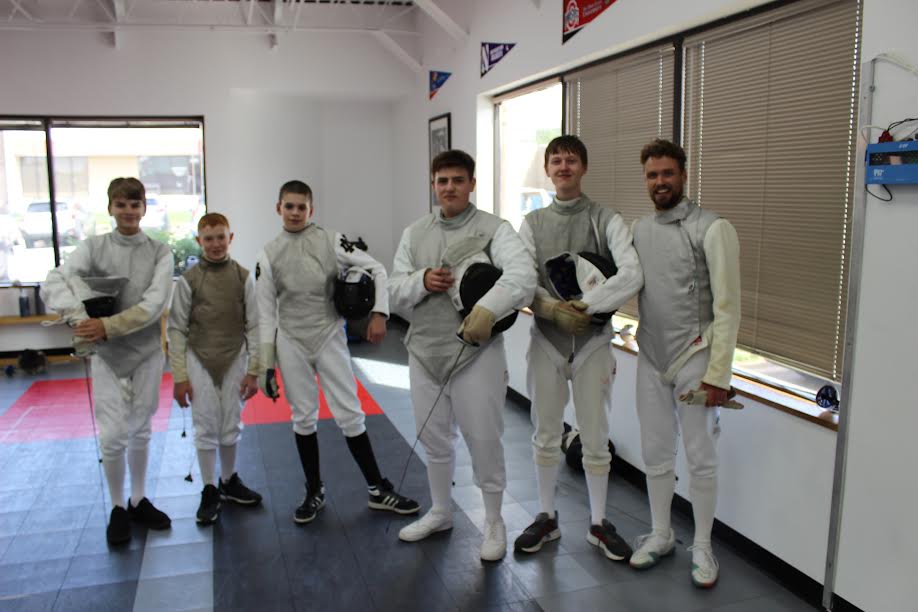 Cornerstone Fencing Places at Area Tournament