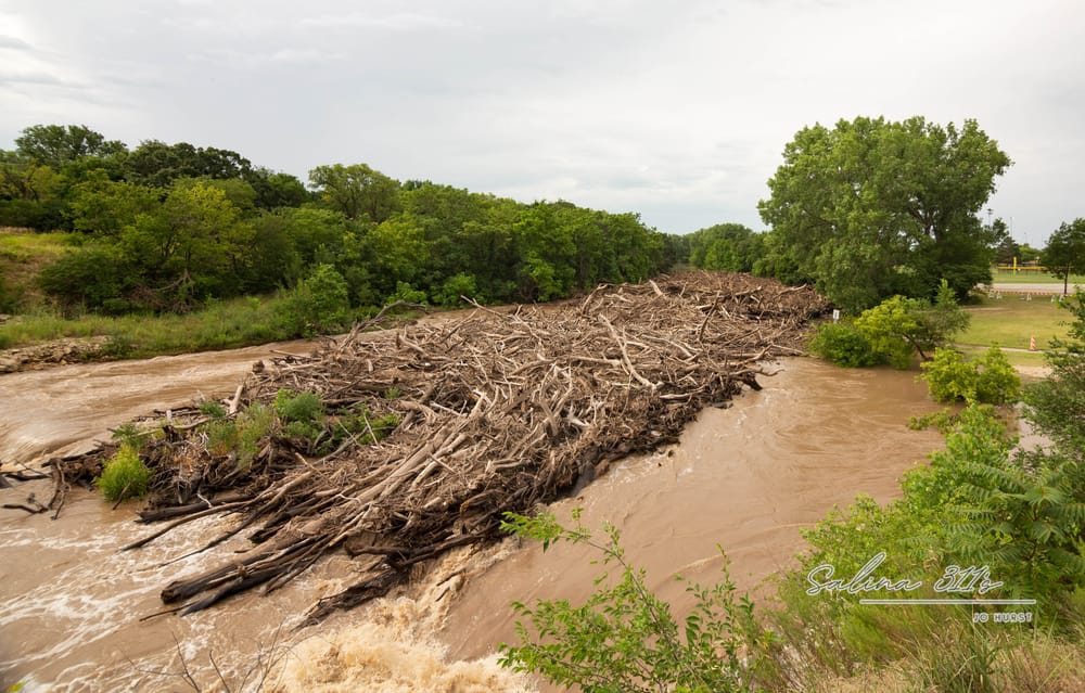 City Finalizes Contractor for Smoky Hill River Log Jam Cleanup Amid ...