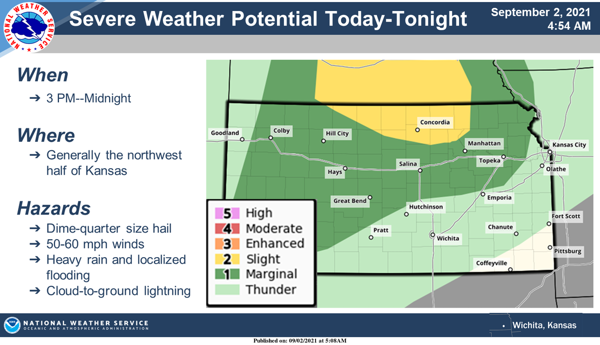 Severe Weather Threat Today-Tonight