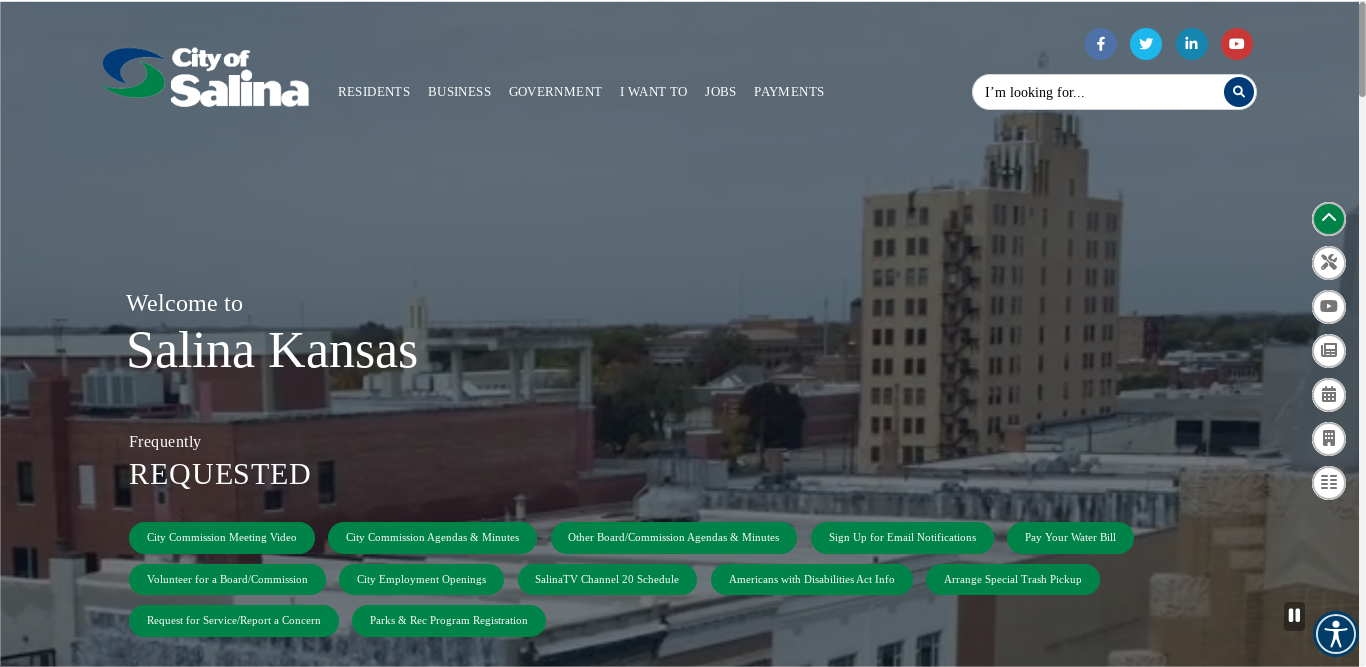 City of Salina Launches New Website