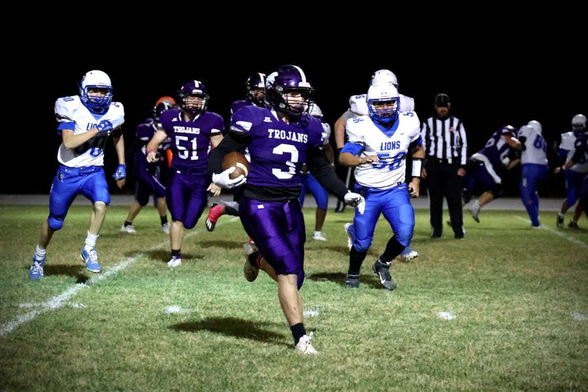 Southeast Trojans Squash Lyons Lions