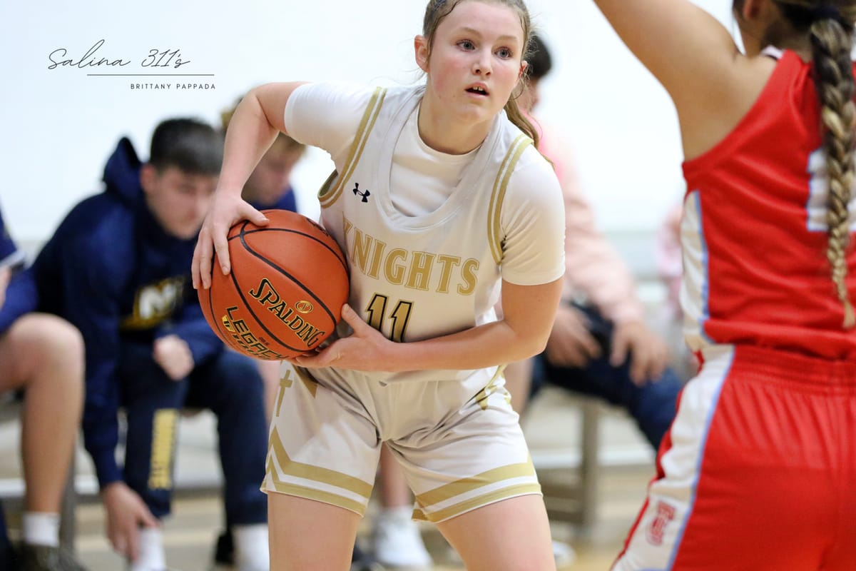 Trinity Didn't Stand a Chance Against the Lady Knights 57-22 (Photo ...