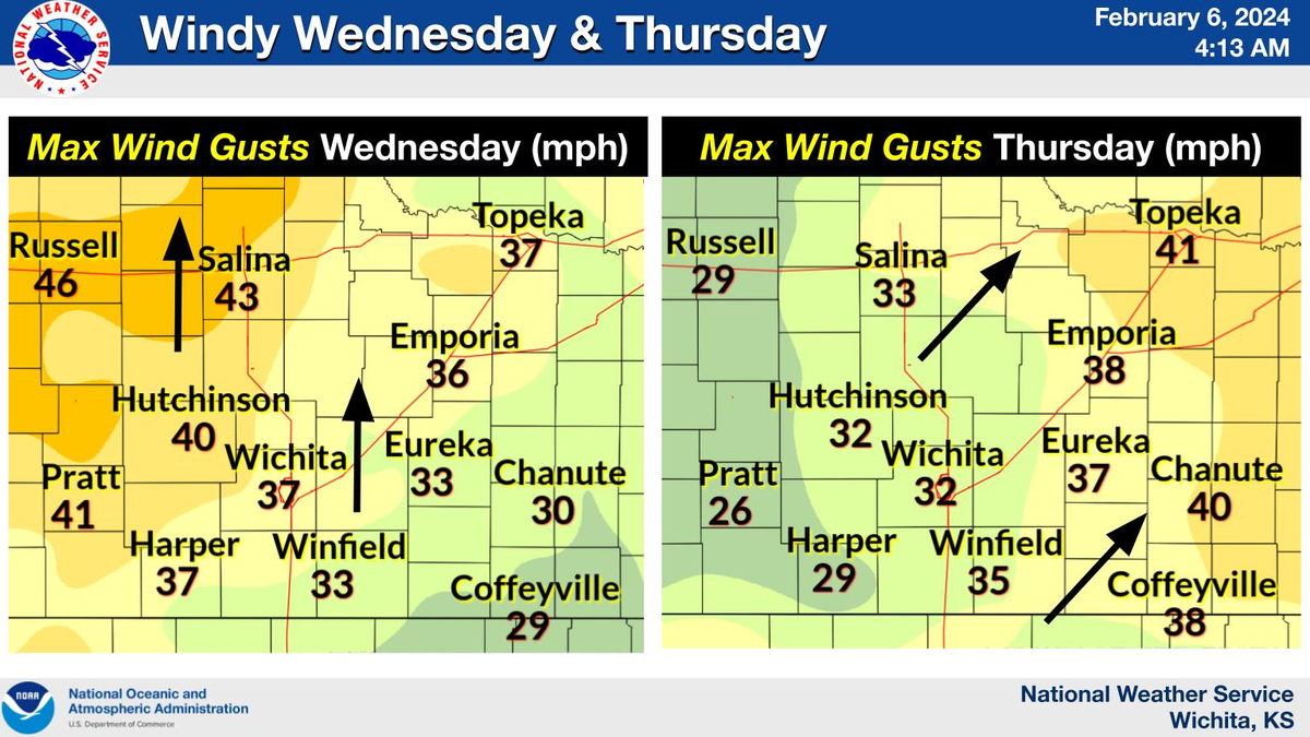 Windy Wednesday & Thursday