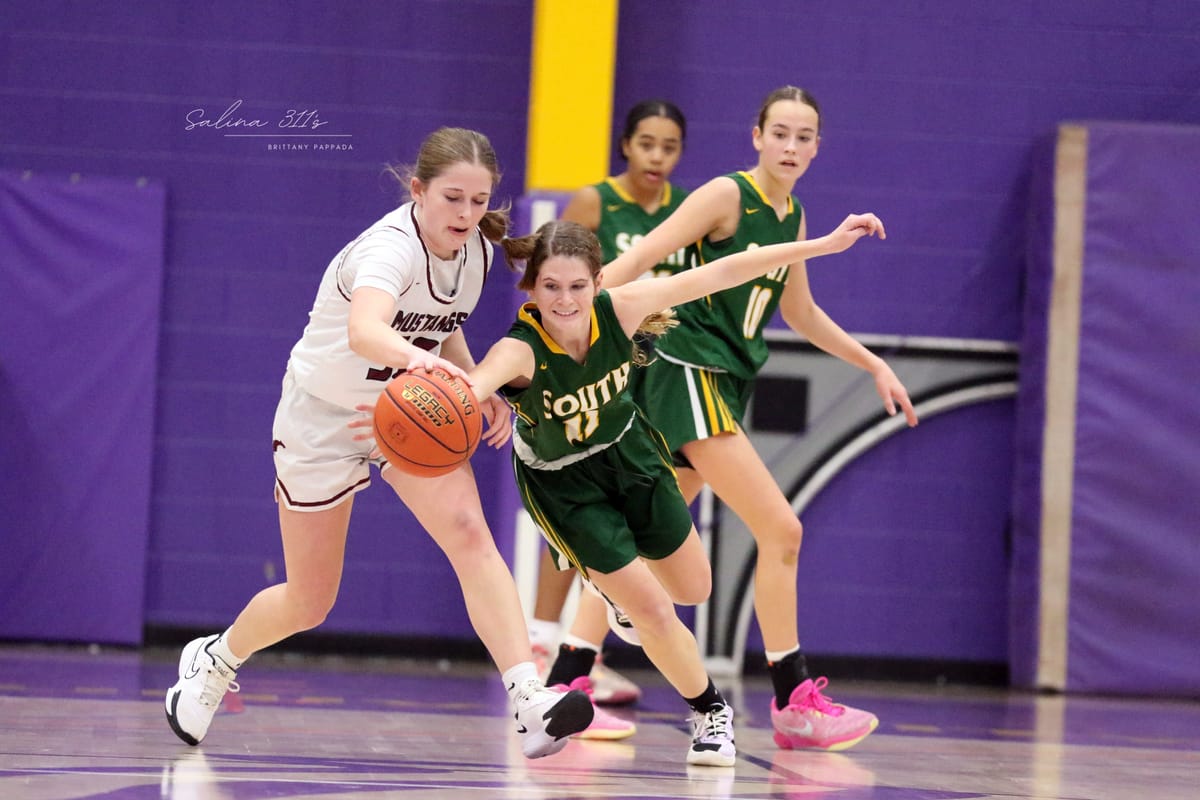 Freshman/JV Lady Cougars vs Lady Mustangs (Photo Gallery)