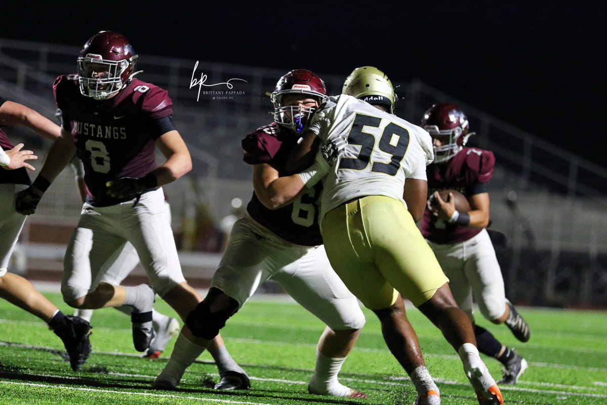 Mustangs Maintain Undefeated Record, Taking Down Andover Central 23-13 ...