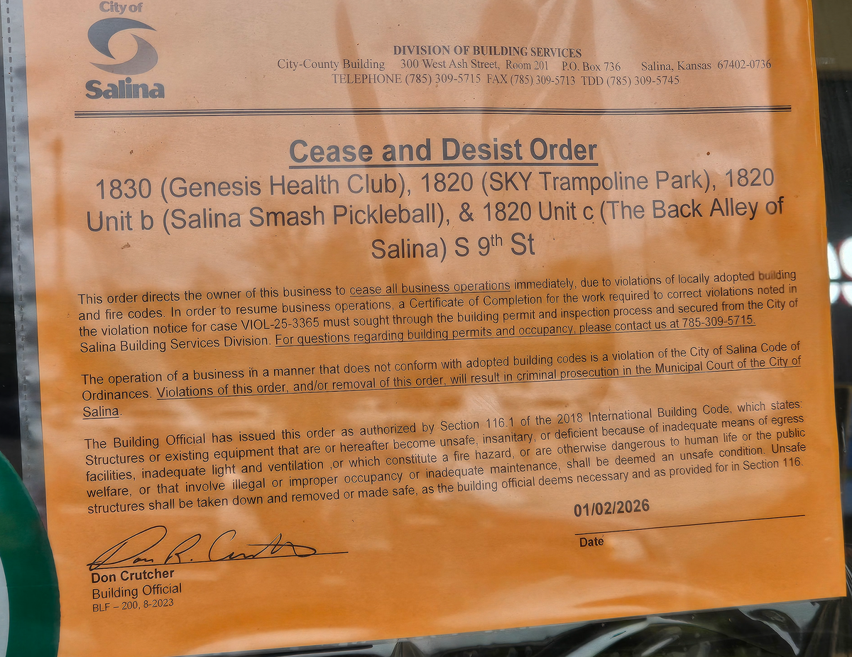 Cease-and-Desist Order Halts Operations at Genesis Health Club, SKY ...