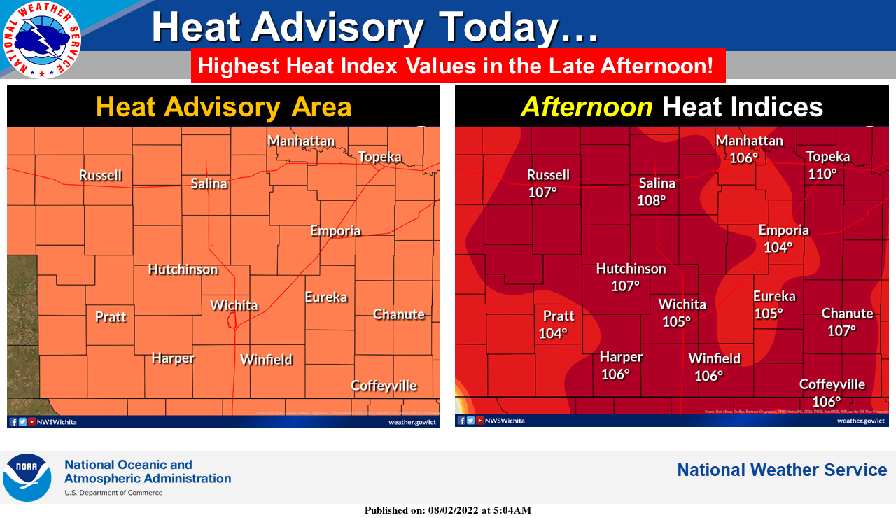 Heat Advisory Today
