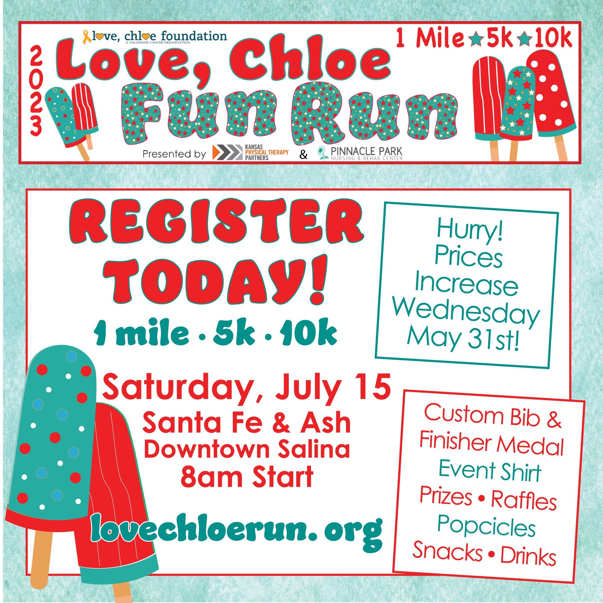 Register for Love, Chloe Fun Run