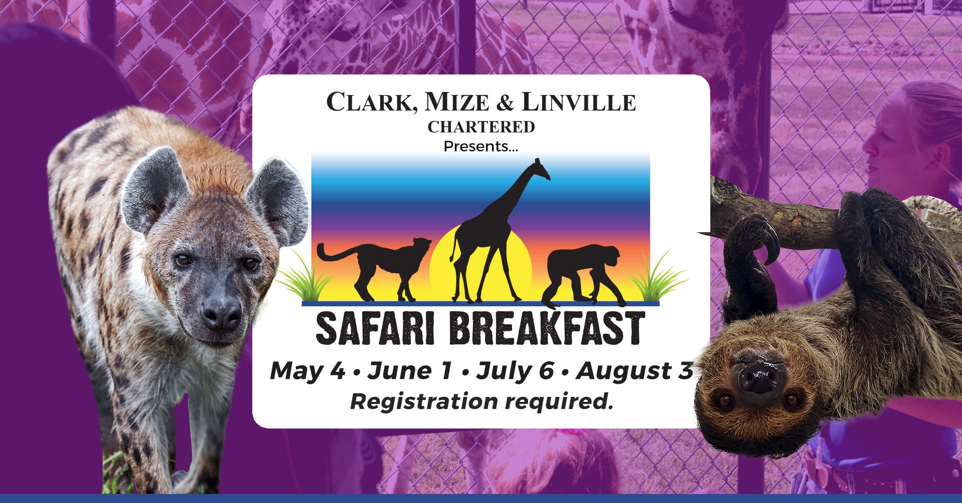 Safari Breakfast at Rolling Hills Zoo