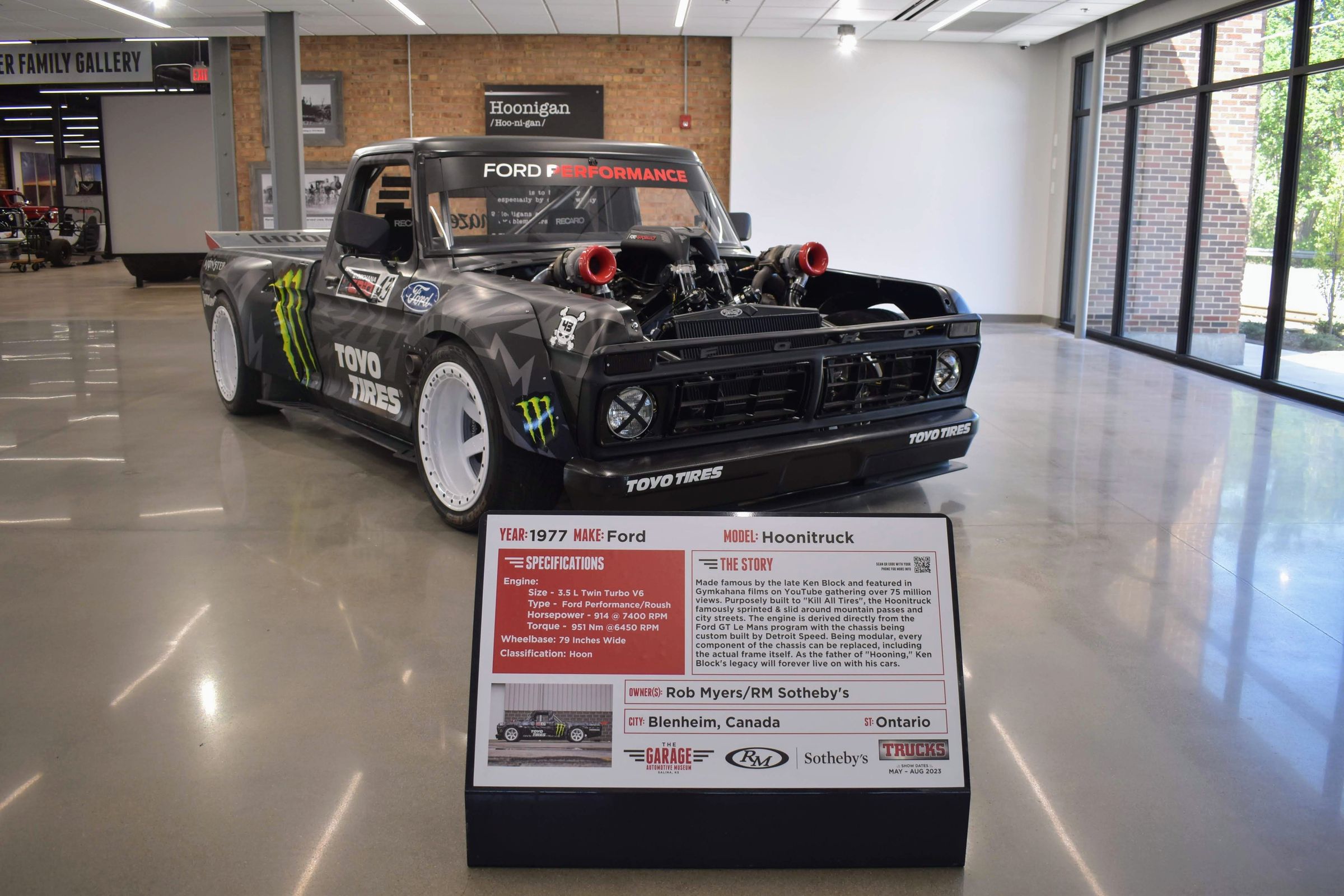 Ken Block's Hoonitruck Makes Debut at The Garage